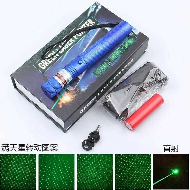 303 мощный лазерный фонарик красный зеленый внешний лазерный фонарик 303 синий полюс зеленый свет звездное небо 1