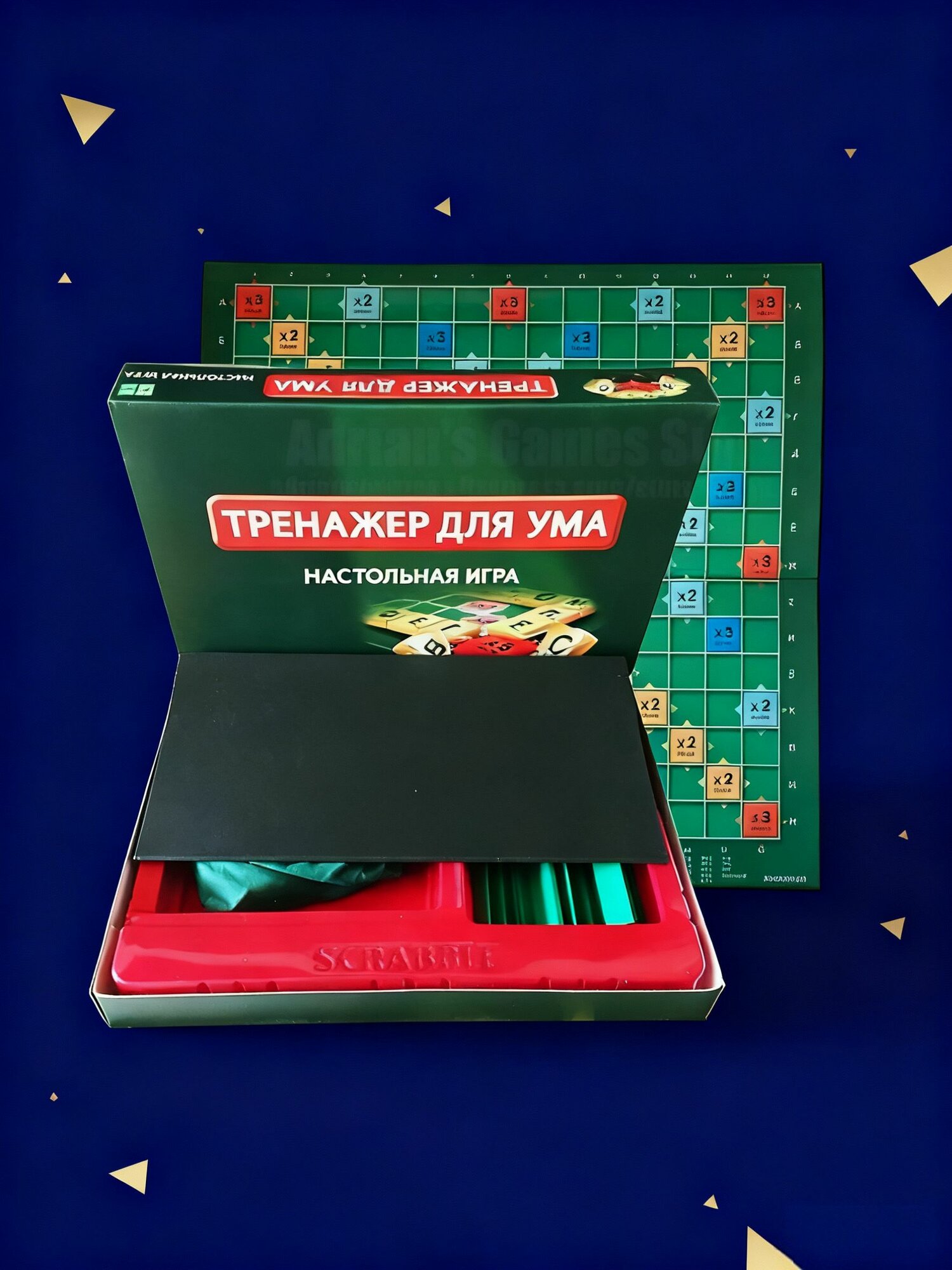 Настольная игра Scrabble: классическая русская версия, словесная стратегия для детей и взрослых