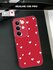 Чехол на Realme C85 Pro / Реалми C85 Про с принтом Сердечки на красном