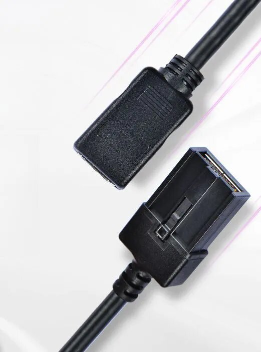 Видеокабель, 1.5 м, черный