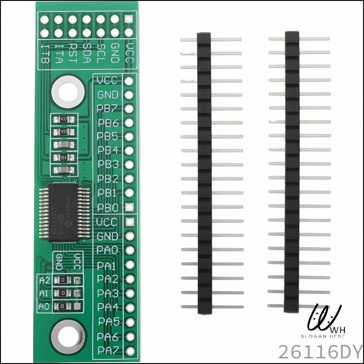 16-Канальный Модуль Расширения Ввода-Вывода С Интерфейсом I2C IIC Вход-Выход
