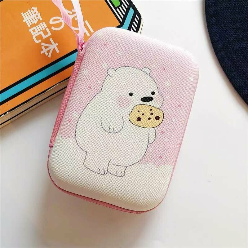 Сумка для хранения кабелей MINISO "Мультяшный рисунок", унисекс, высококачественные материалы