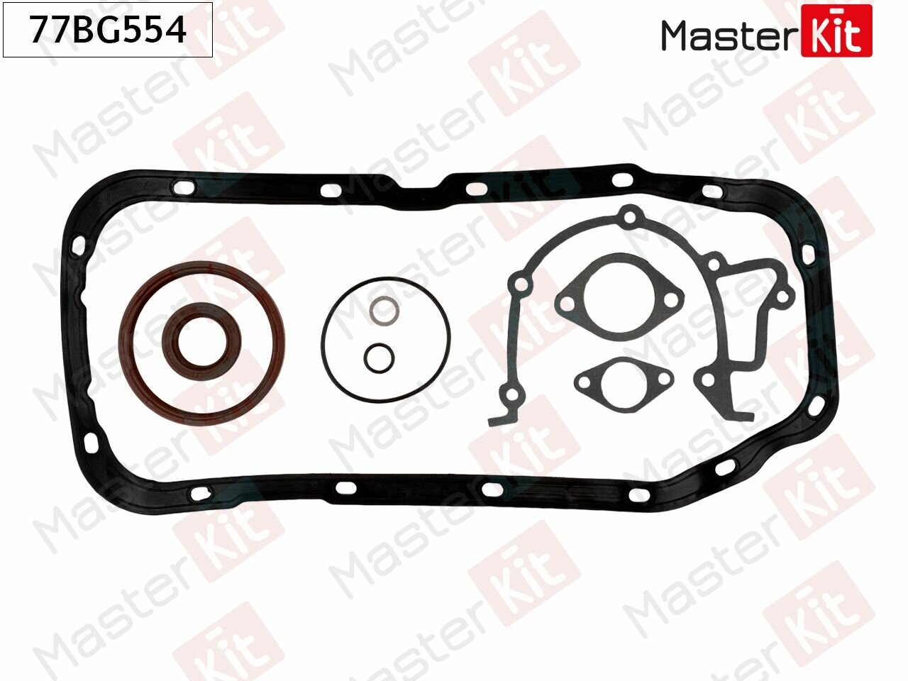 Комплект прокладок блок-картер двигателя Opel VECTRA, B J96 C 20 NE MasterKit 77BG554