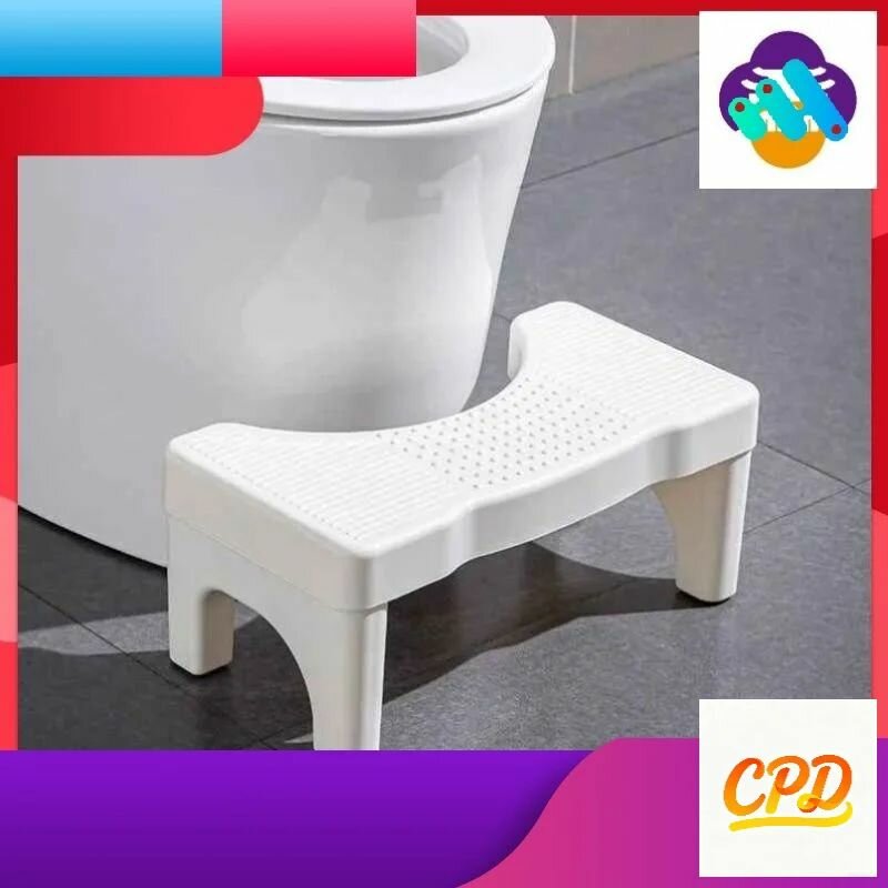 Подставка-стул для умывания 40x21x17 см из прочного PP — опора для ног и подставка умывальника для взрослых и детей