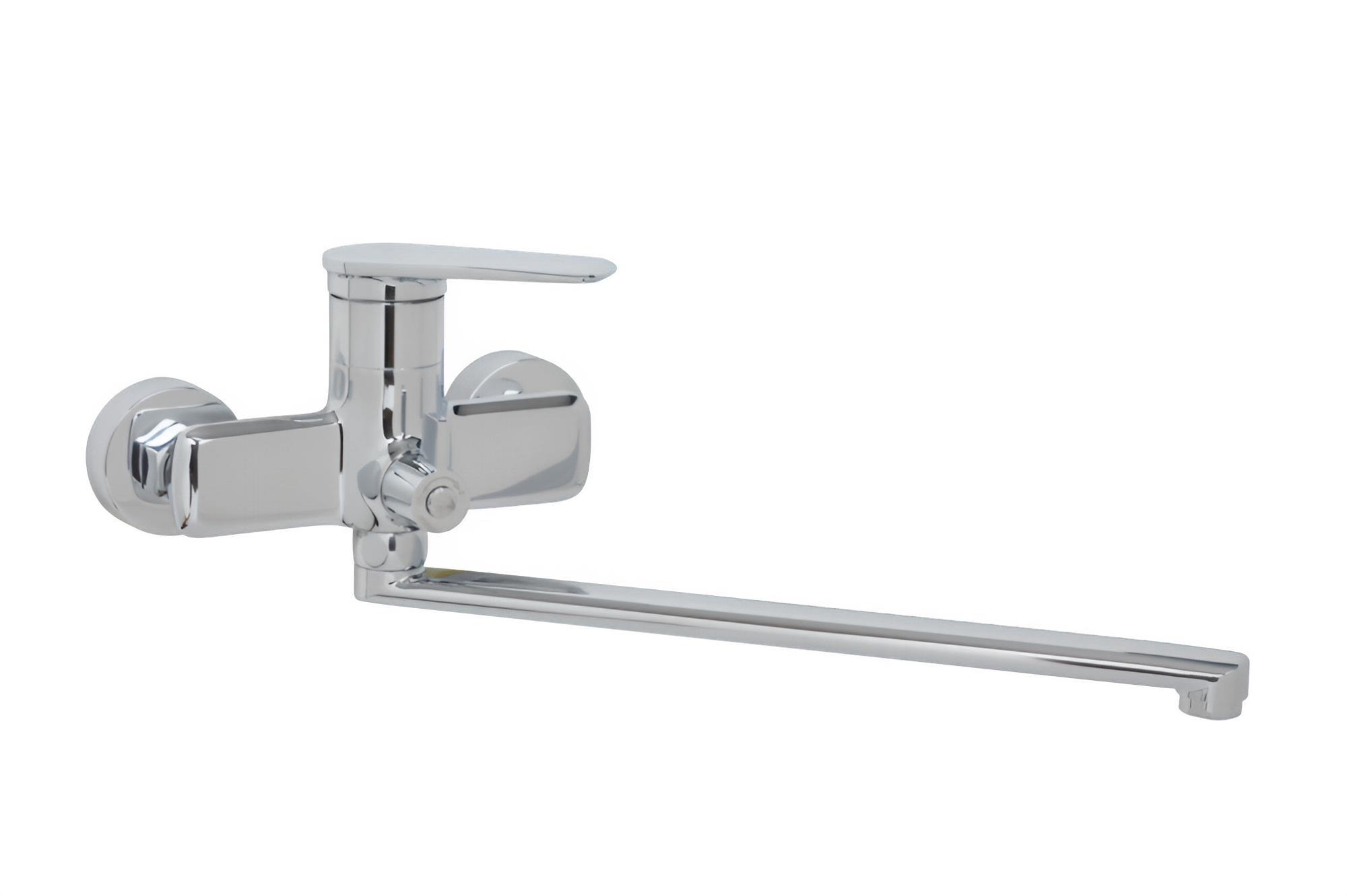 Смеситель Оптима для ванны 35 мм, дивертор к/б, излив 30 см, латунь