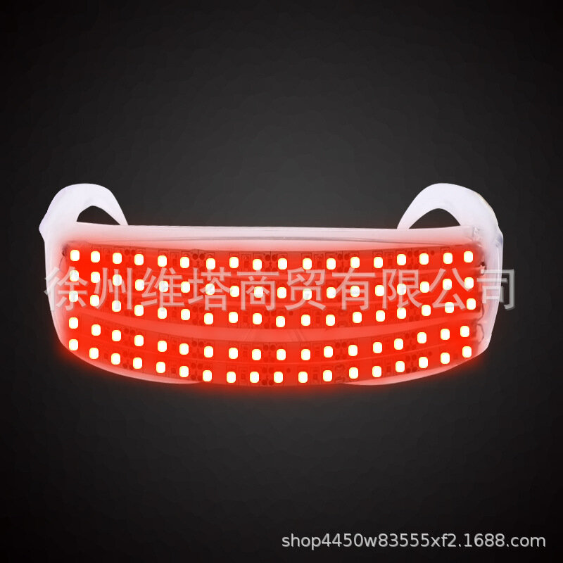 2026 Диско-оборудование, светящиеся очки с LED, перезаряжаемые очки для KTV, бар, электронная музыка, реквизит для выступлений