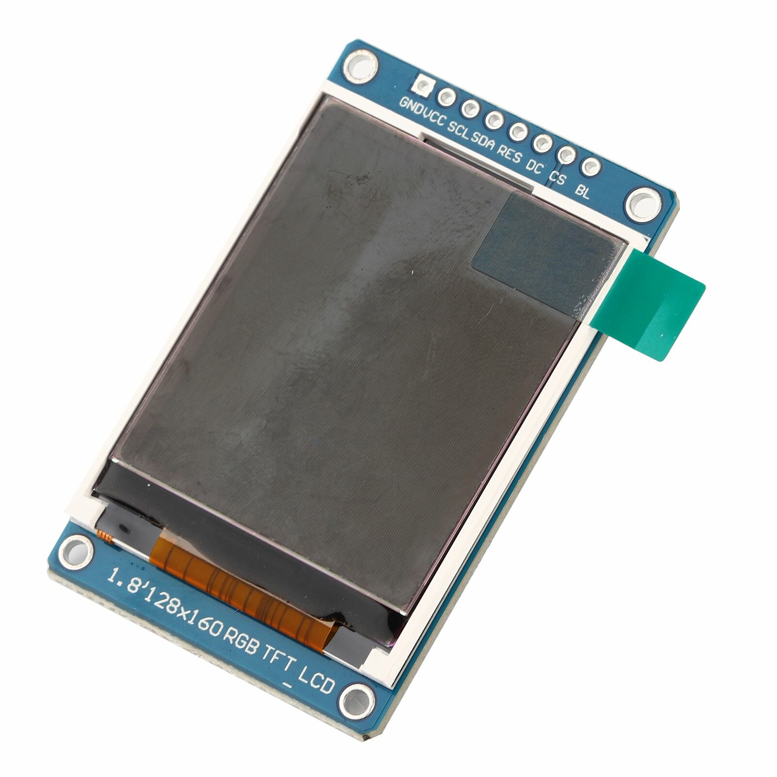 TFT-LCD дисплей 1.8", разрешение 128x160, интерфейс SPI