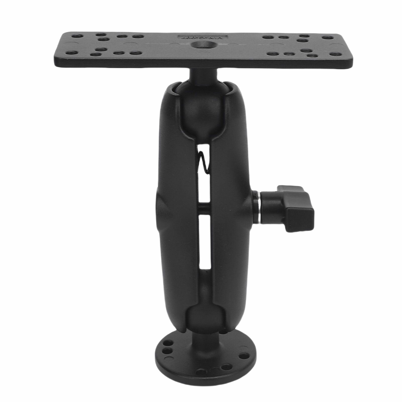 Кронштейн для эхолота/картплоттера, алюминий, шар 1.5", 15 см стержень