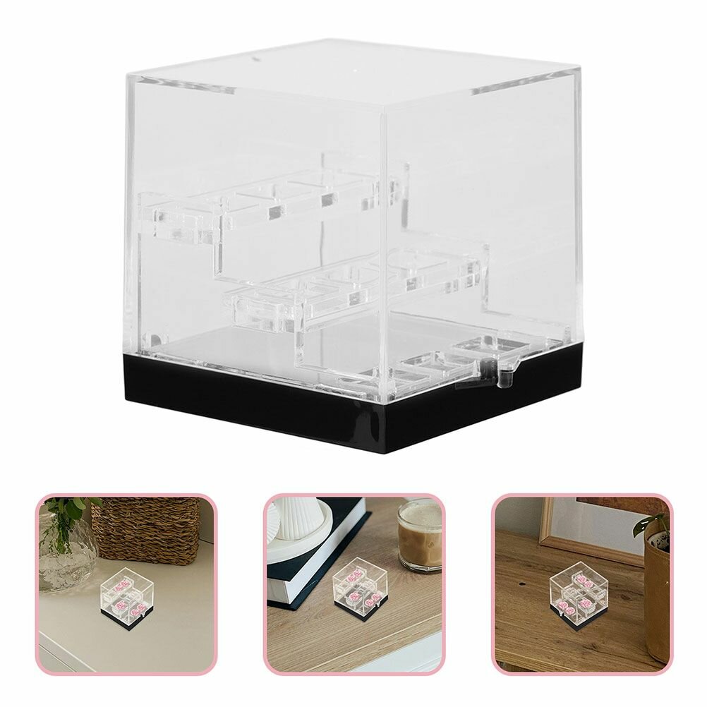 Прозрачная Витрина, Акриловая, Для Элементов Декора И Хранения