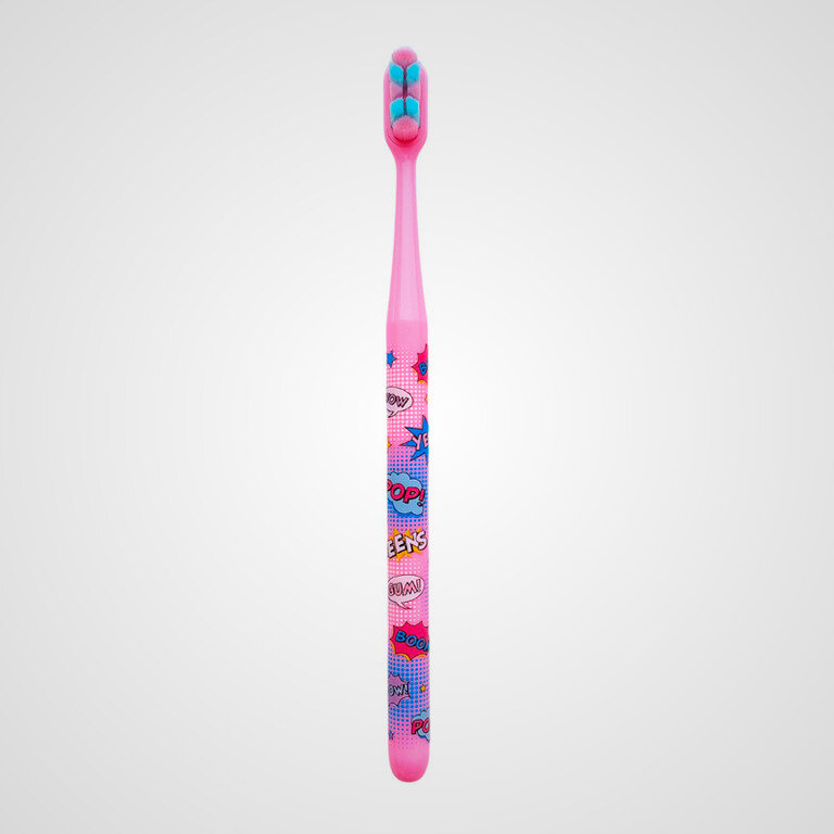 Зубная щетка TEENS 7+ Розовая MONTCAROTTE TEENS Teens Toothbrush Pink Зубная щетка 1 шт