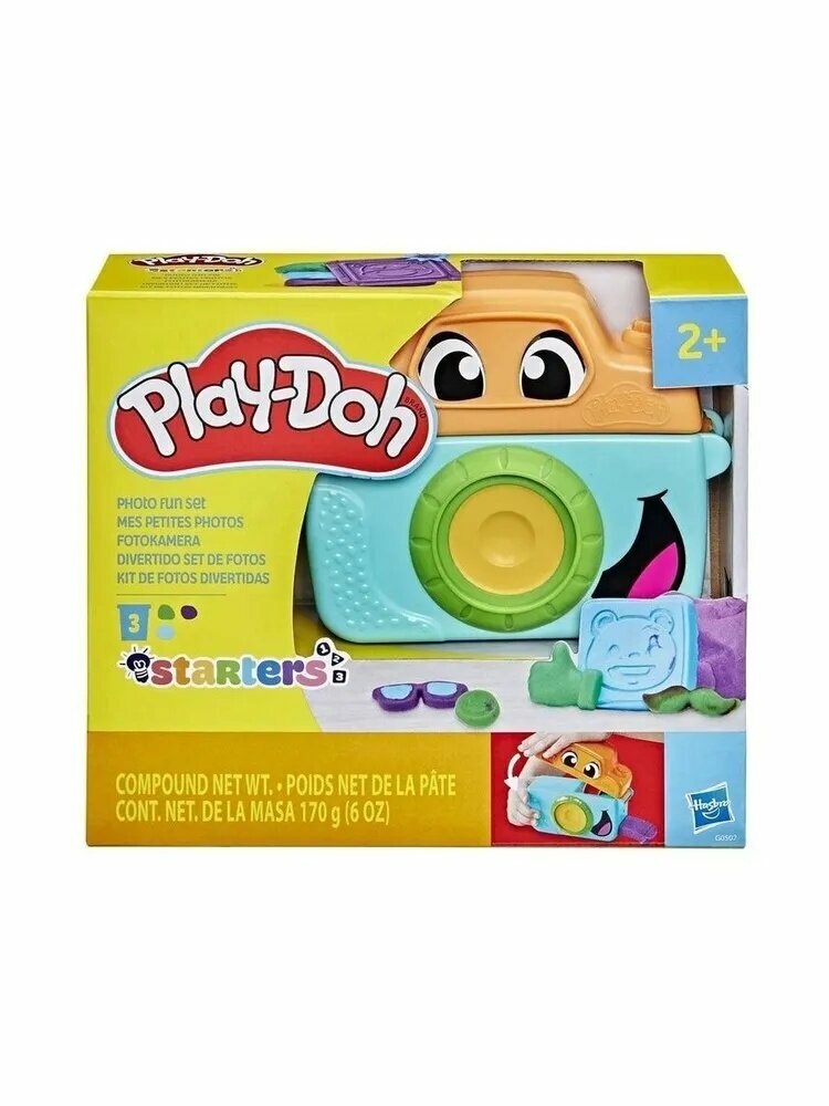 Play-Doh G0502 Весёлый Фотограф Стартовый Набор 3 года