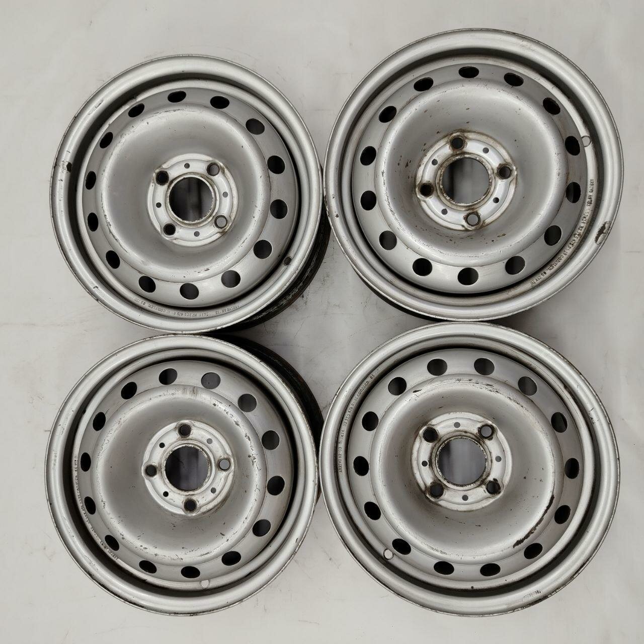 Колесные диски Штампованные 14x5.5 PCD 4x108 D63.4 ET37.5 (Реплика)