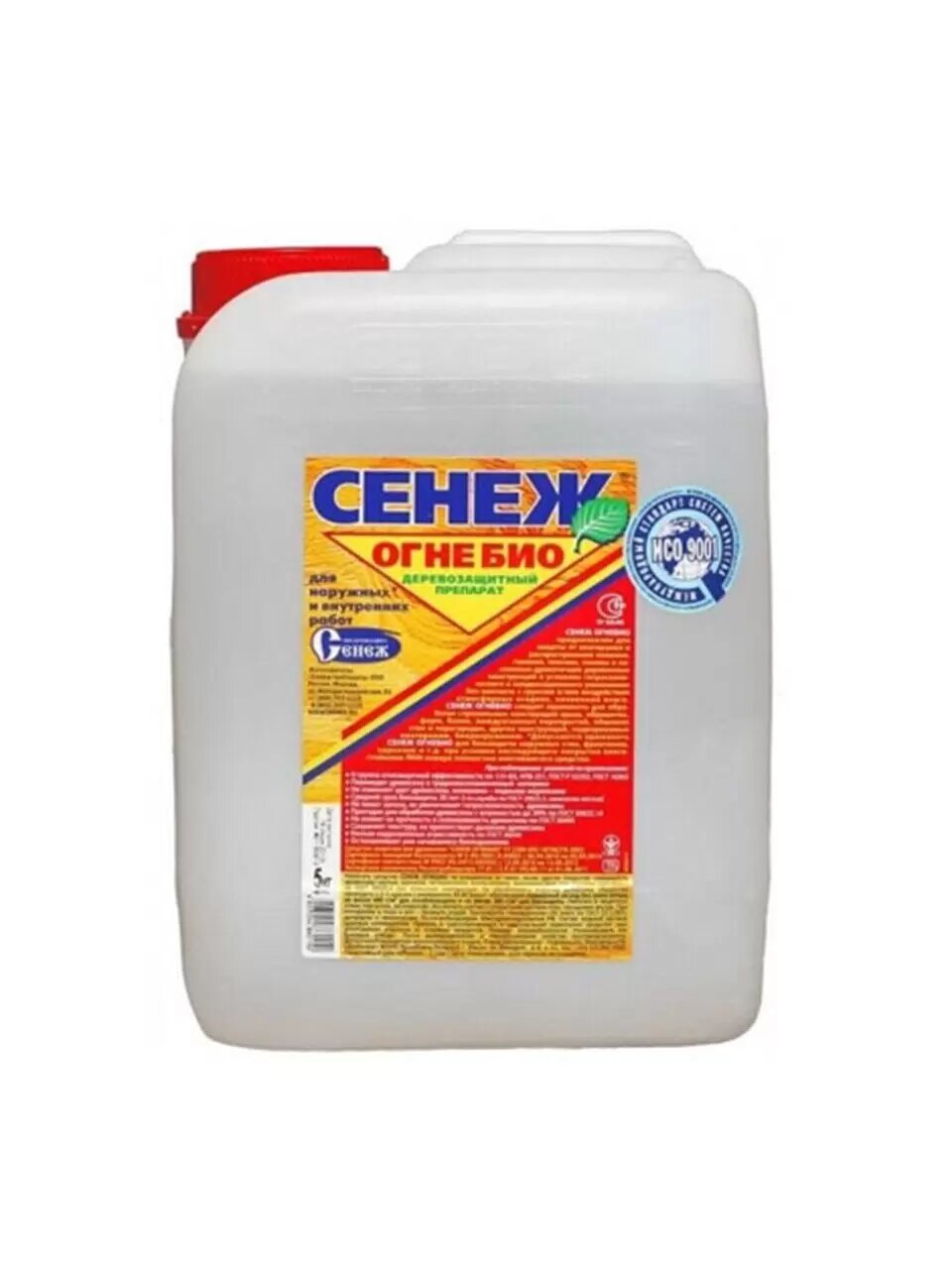 Антисептик для дерева Сенеж ОгнеБио, 2 группа, 5 кг