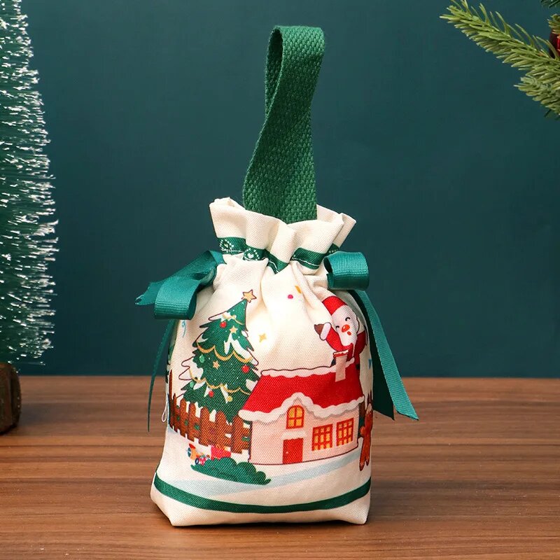 Рождественская вязаная сумка 1PC, Style 1