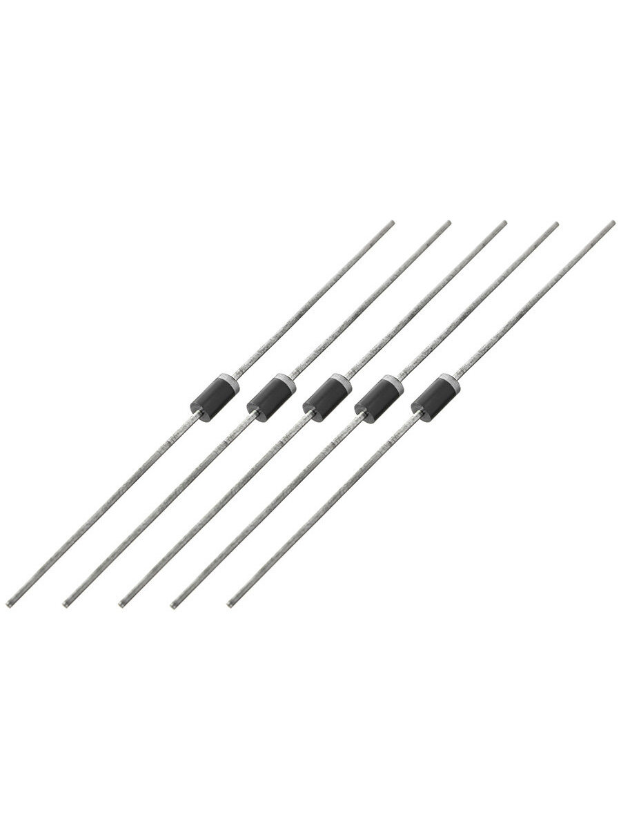 Защитный диод 18В 600Вт P6KE18CA DO-15 (упаковка 5шт) двунаправленный