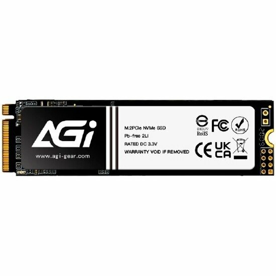 SSD диск Agi M.2 2280 AI198 PCIe 3.0 x4 256GB