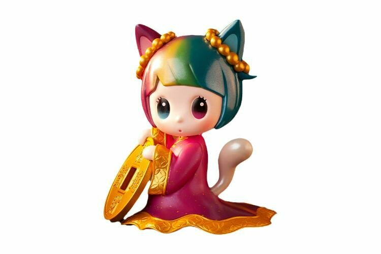 Мистический бокс унисекс POP MART Leaping Tiger Spring Festival Collection, одиночный, Confirmed-Wealth and Prosperity (Open)