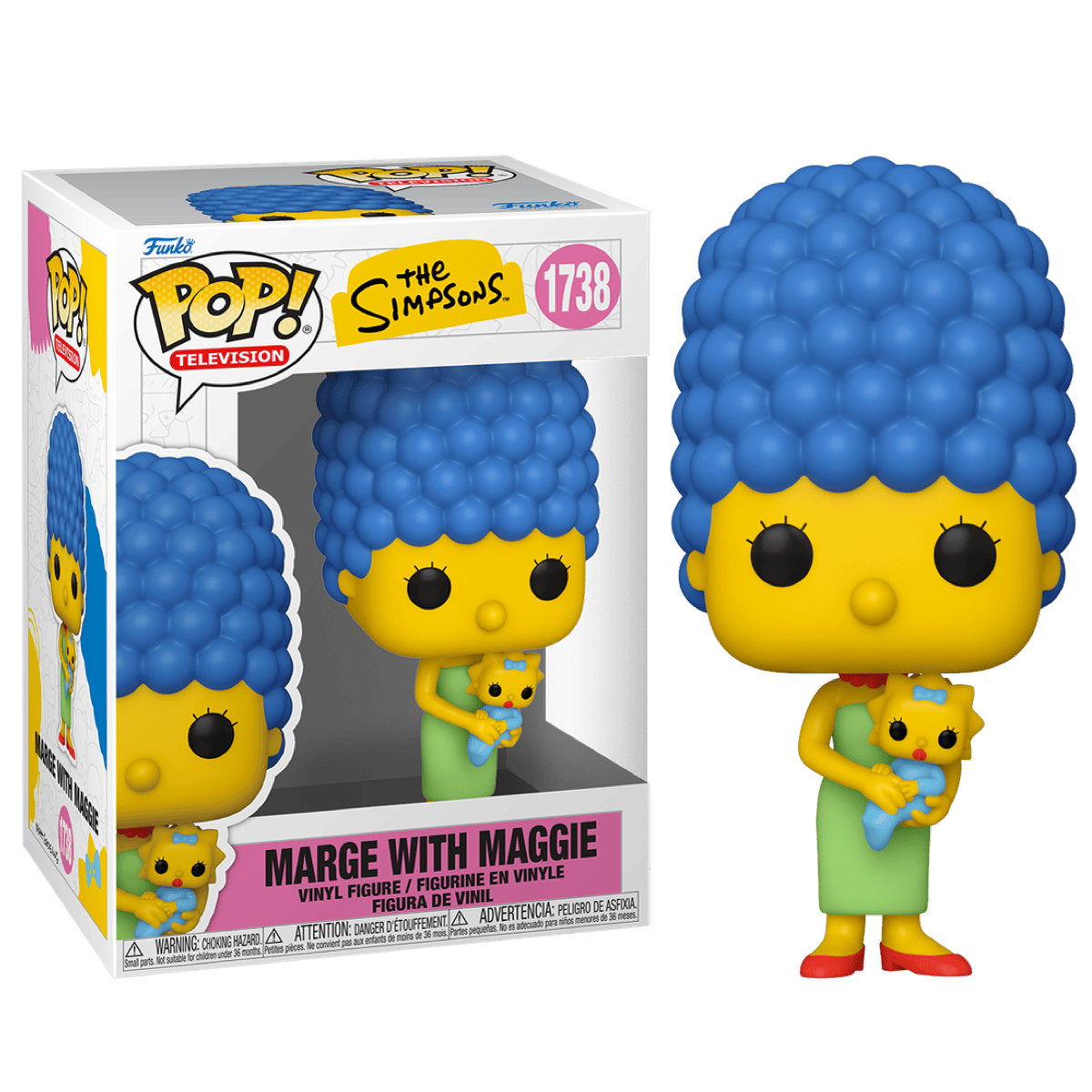 Фигурка Funko POP! Television: The Simpsons - Marge with Maggie 86407 (1738) Мардж с Мэгги