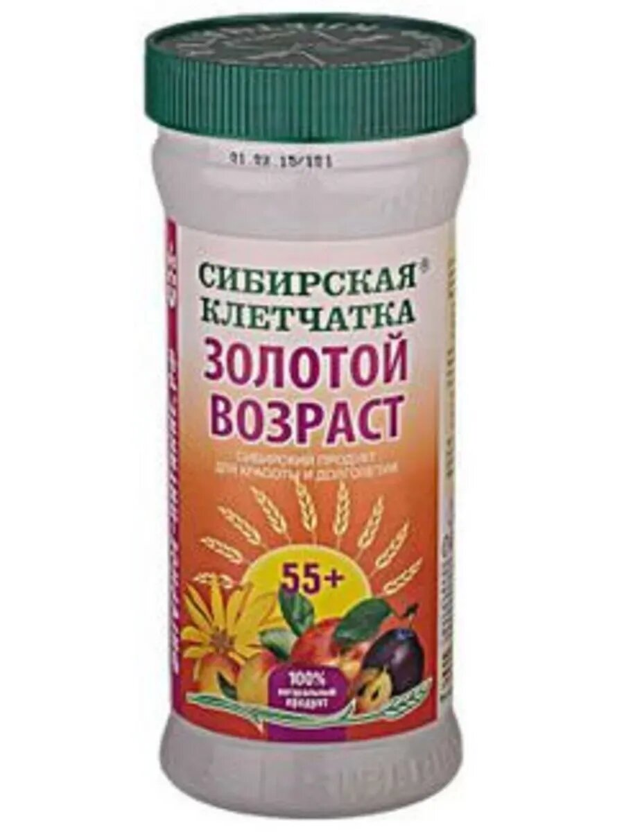 Сибирская клетчатка золотой возраст 280,0-1 шт