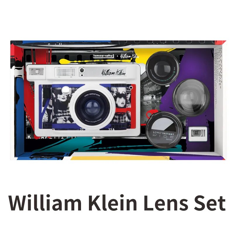 Lomography Lomo'Instant Wide, WilliamKlein LensSet