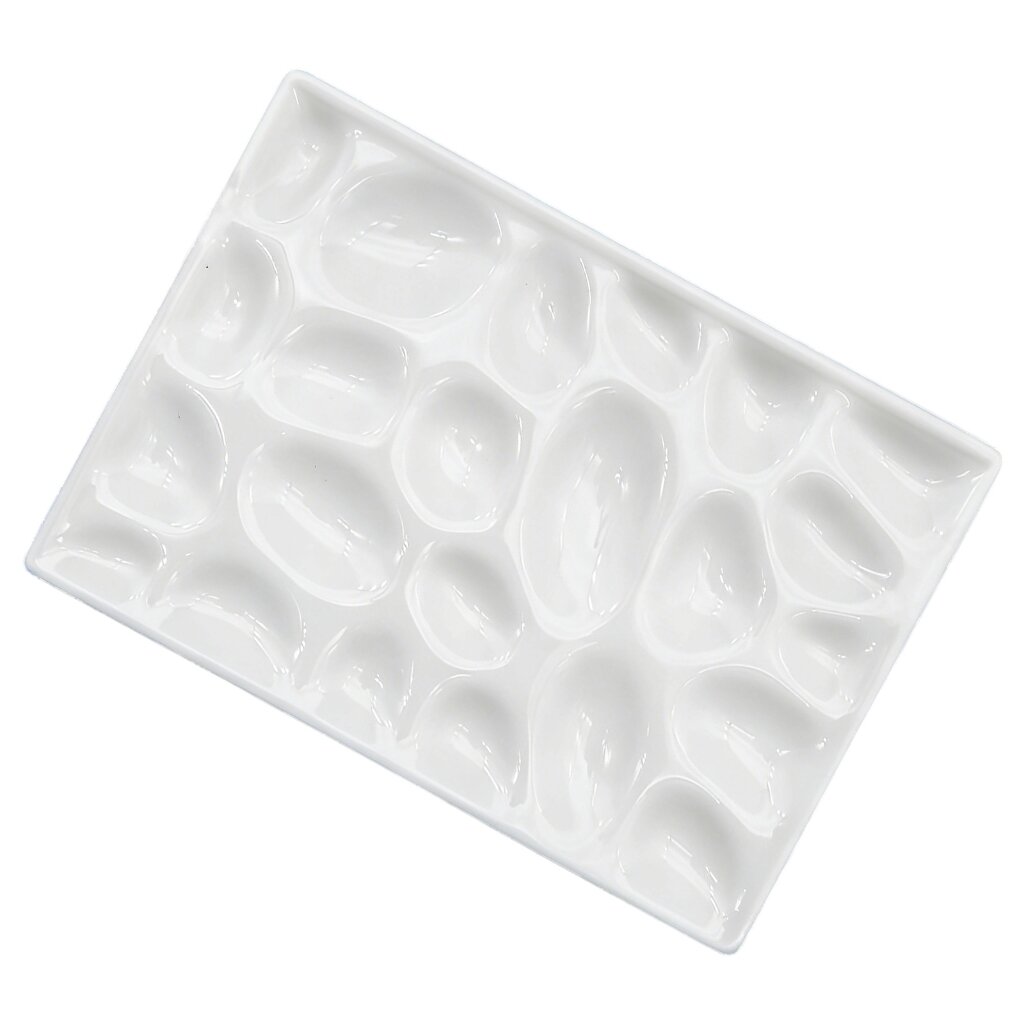 Многоразовая палитра художника по керамике для детской акриловой акварельной живописи