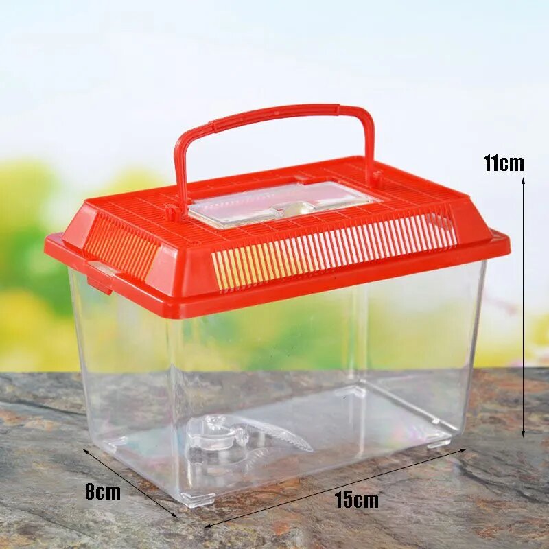 Большой и средний маленький пластиковый резервуар для черепахи Золотая рыбка