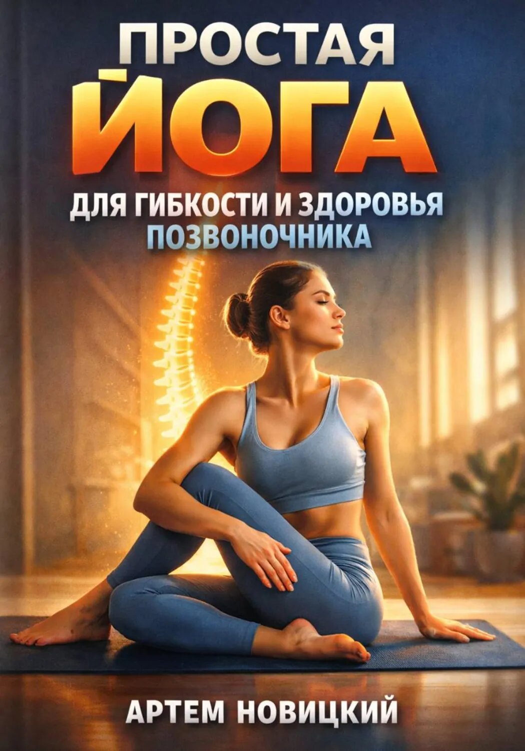 Простая Йога для Гибкости и Здоровья Позвоночника [Цифровая книга]