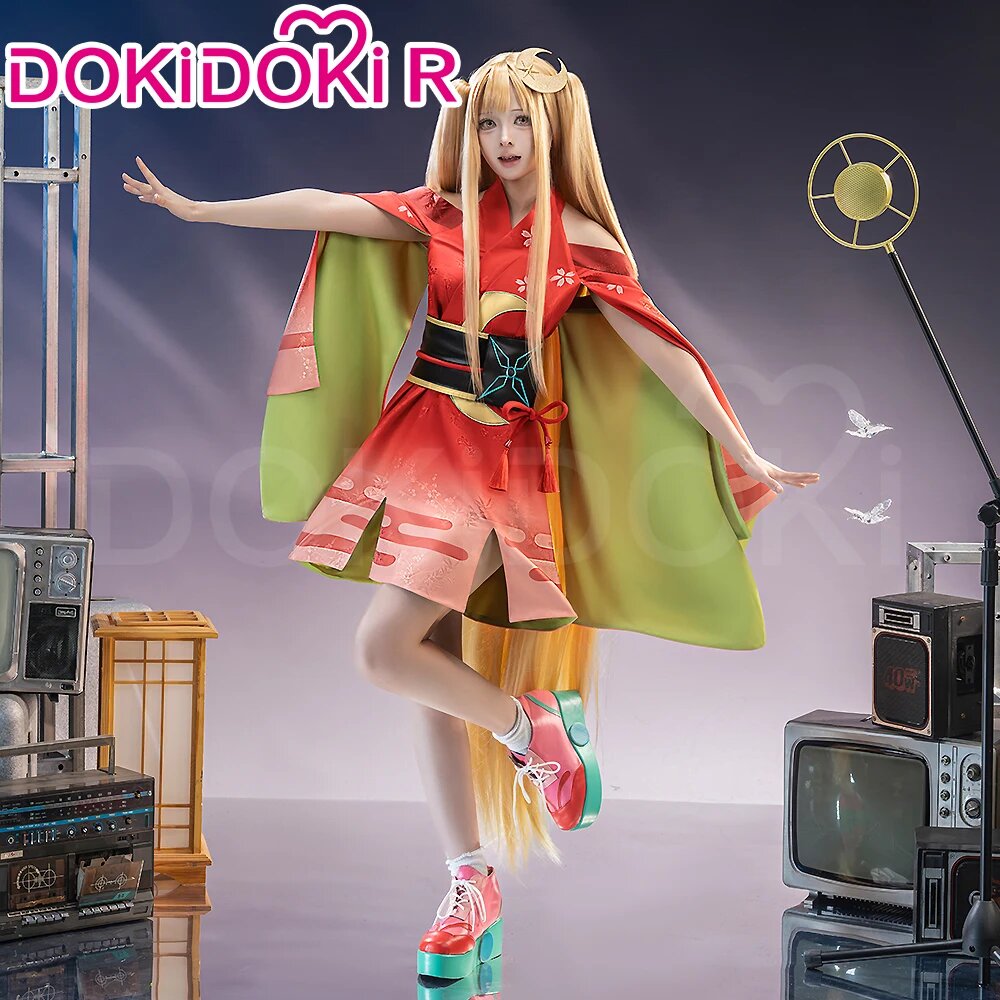 Костюм Кагуя Ироха Ячийо DokiDoki-R Розовый, S, Kaguya Costume Only