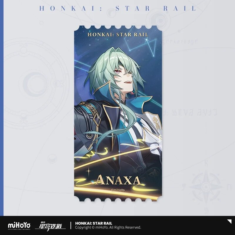Honkai Star Rail Anaxa: Темно-синяя карта