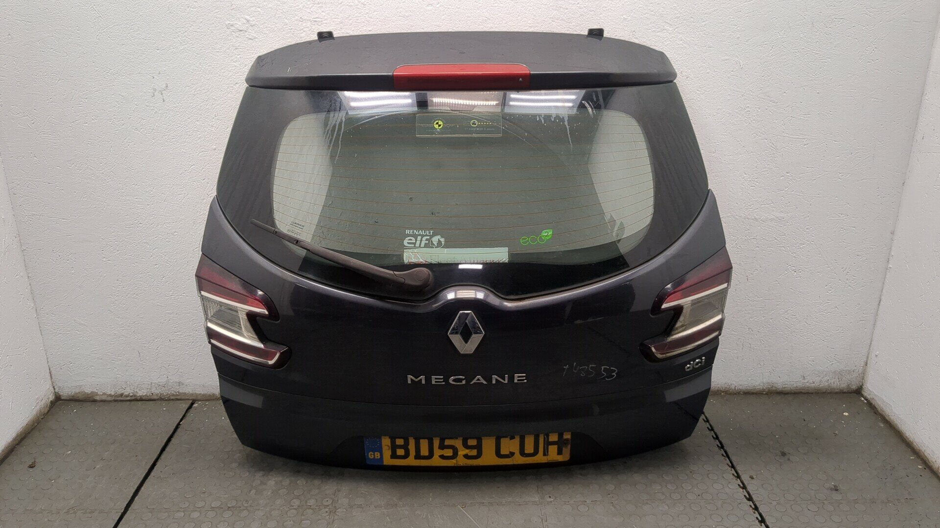 Крышка (дверь) багажника Renault Megane 3 Б/У