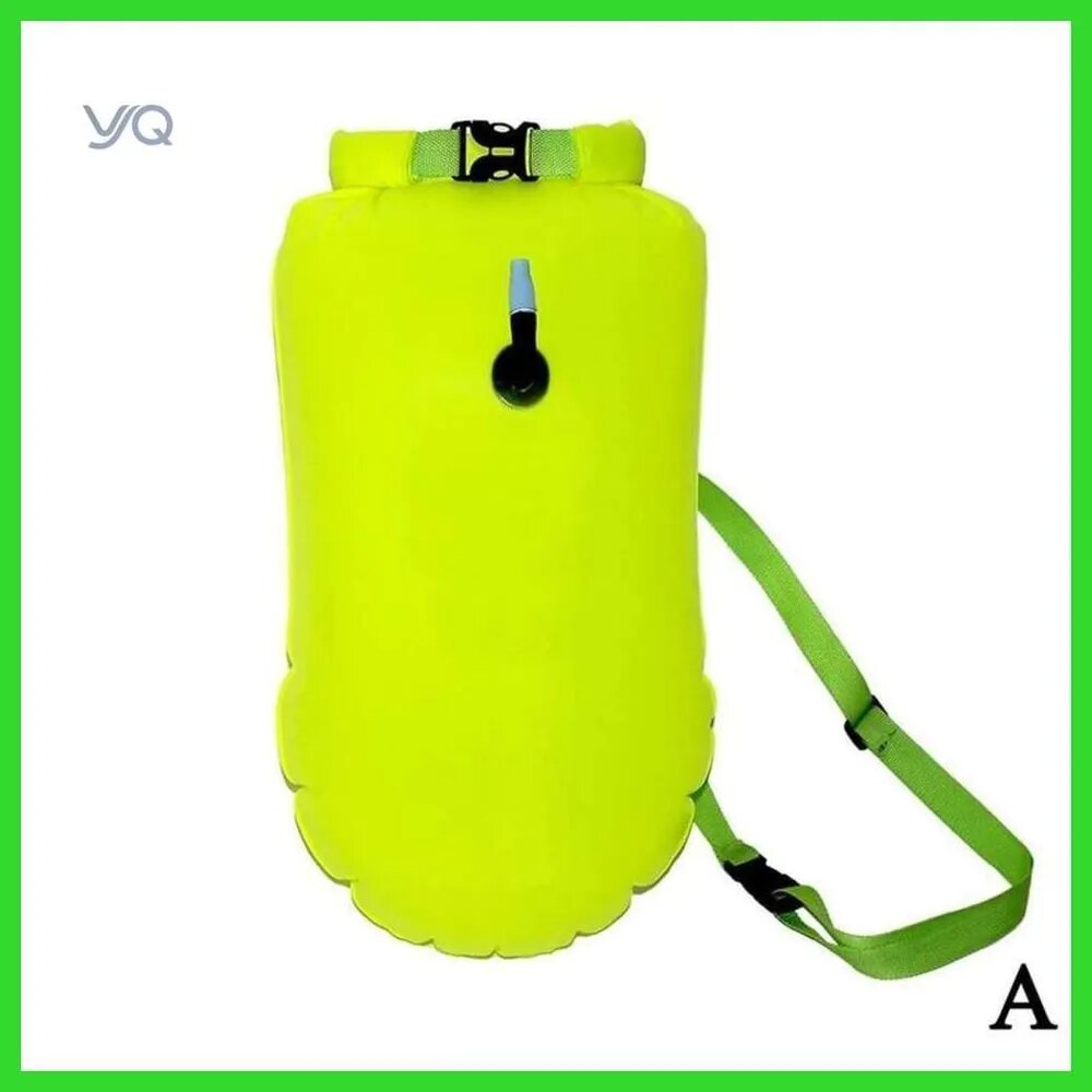 Буй для плавания спасательный, надувной, яркий, желтый, для плавания, 40х60см, ПВХ