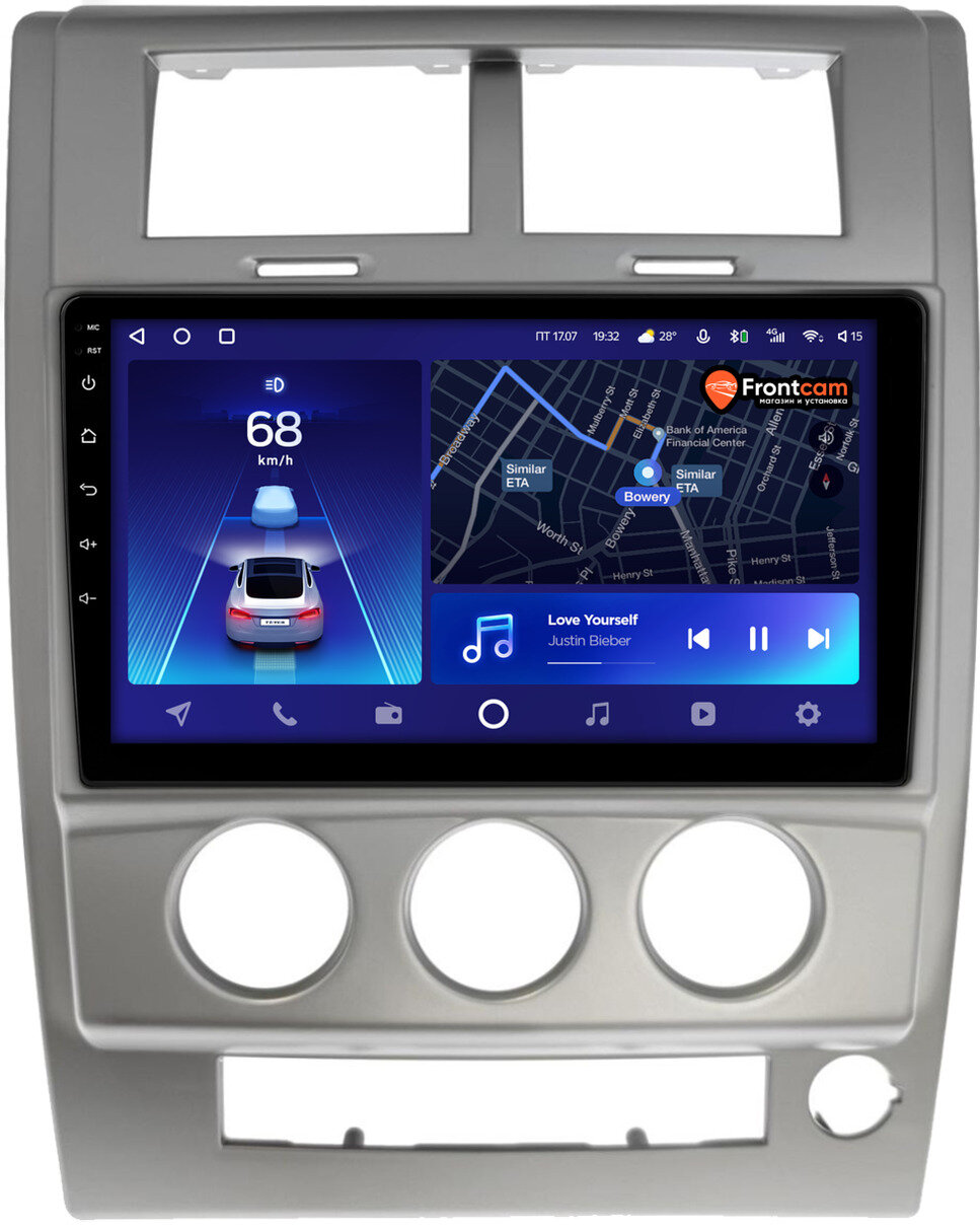 Штатная магнитола Jeep Cherokee 4 (KK), Liberty (North America) 2007-2012 Teyes CC2 PLUS 6/128 10" RM-10-0034 Android 10 (4G-SIM, DSP, QLed)