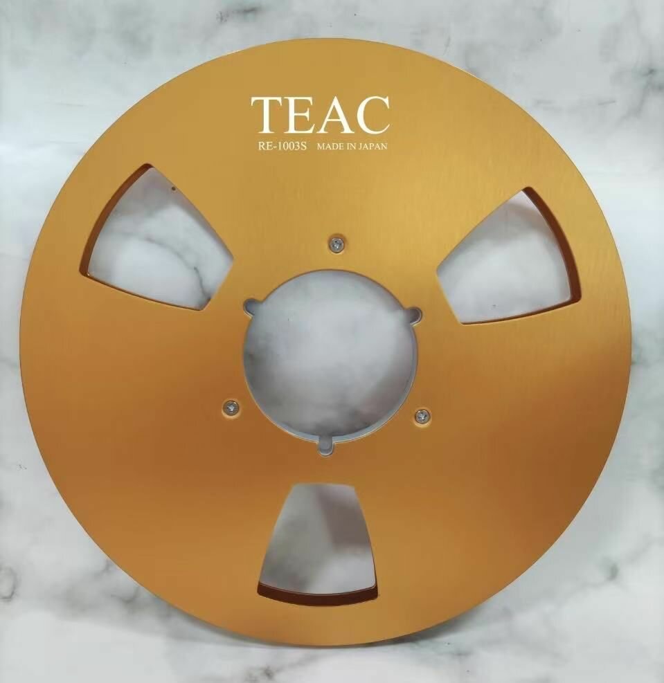 Одна 10,5-дюймовая TEAC катушка для ленты из высококачественного алюминиевого материала