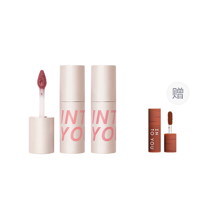 Тинты для губ и глянцевые помады женские INTO YOU 5708676, оттенок W1+W4