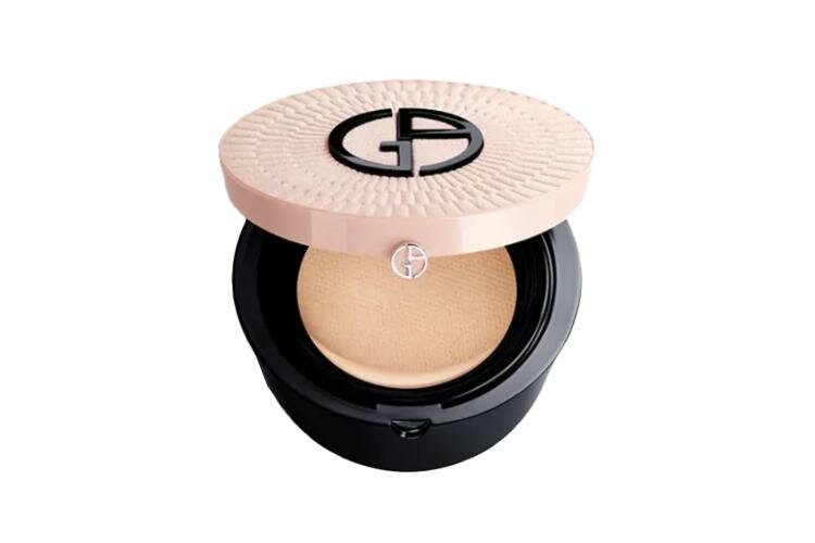 Кушон женский ARMANI Limited Нюдово-розовый, воздушный для сияющей кожи, коррекция тона, 15г