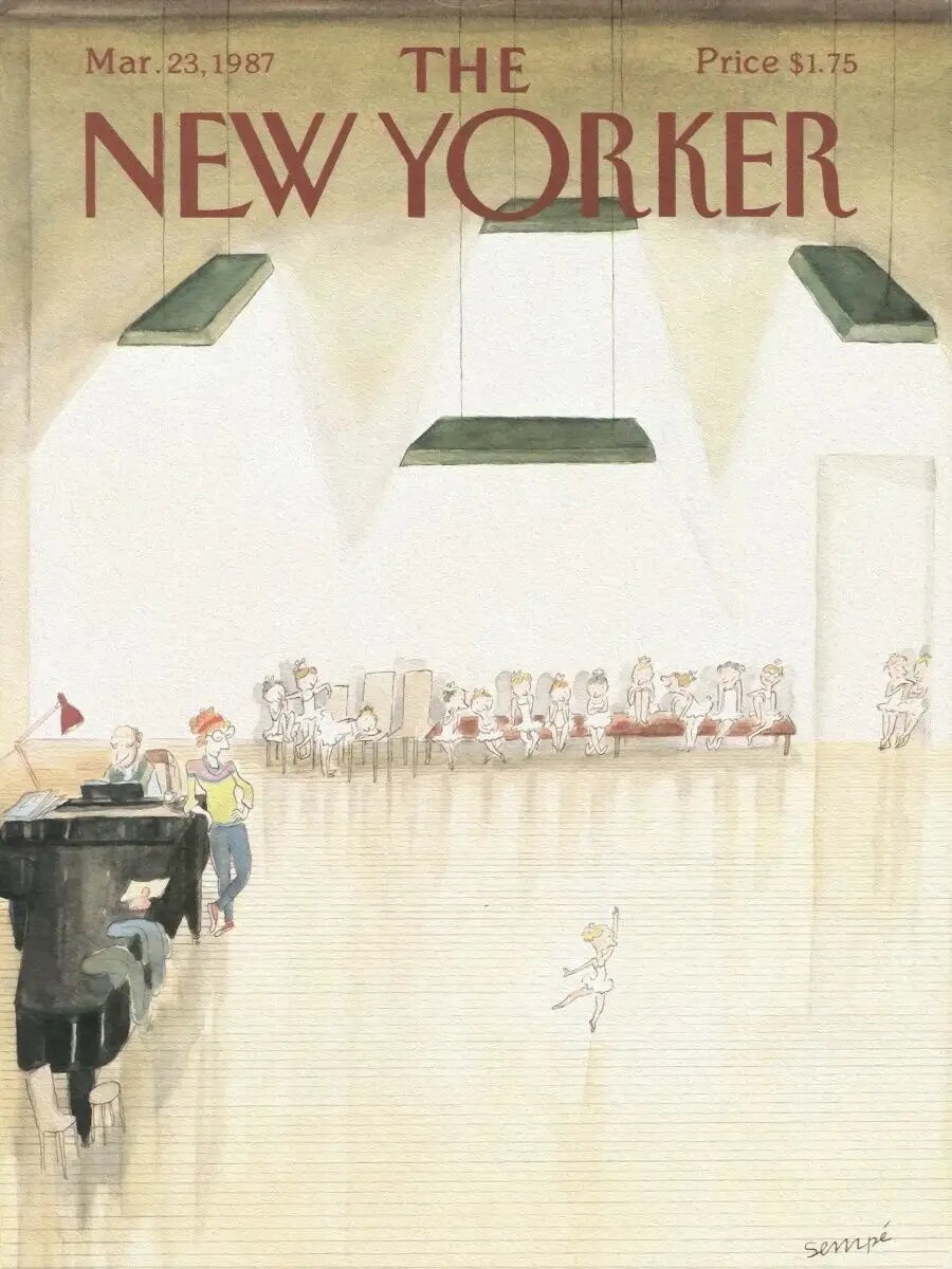Постер New Yorker Нью Йоркер март, 40 x 50 см (без полей), бумага, без рамы — фото 1