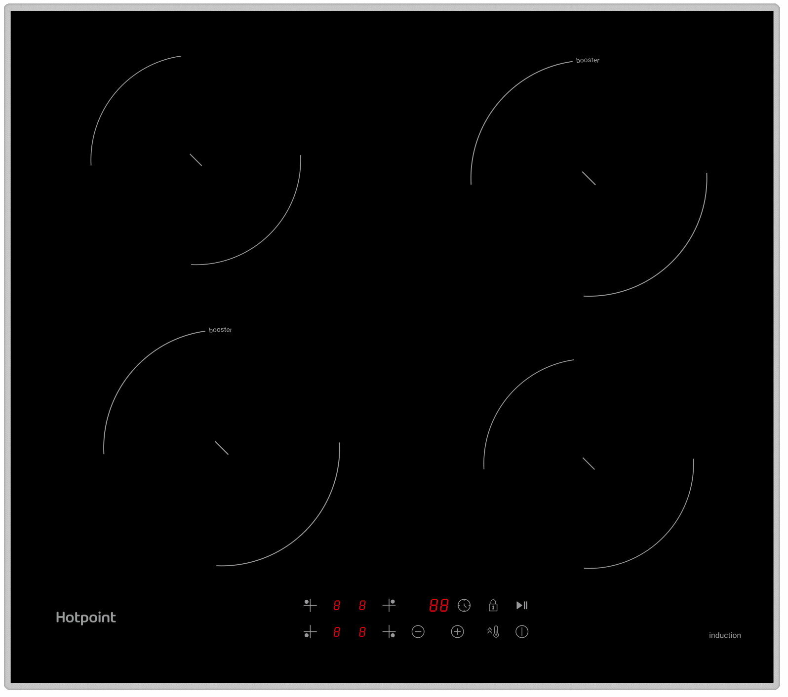 Электрическая варочная панель Hotpoint HQ 1760SC IX