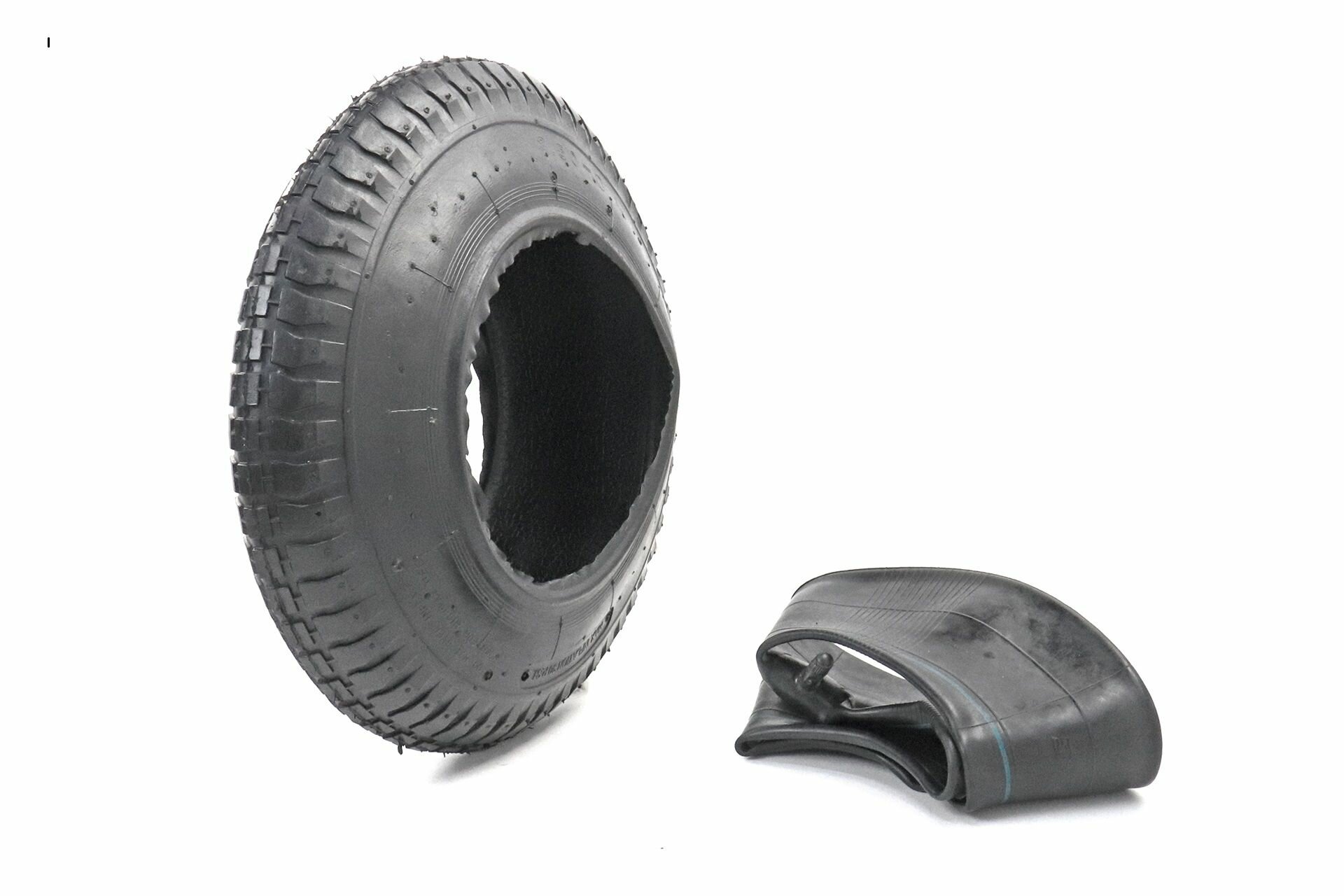 Покрышка тачки садовой 8" 3,50-8 камерная (С камерой)