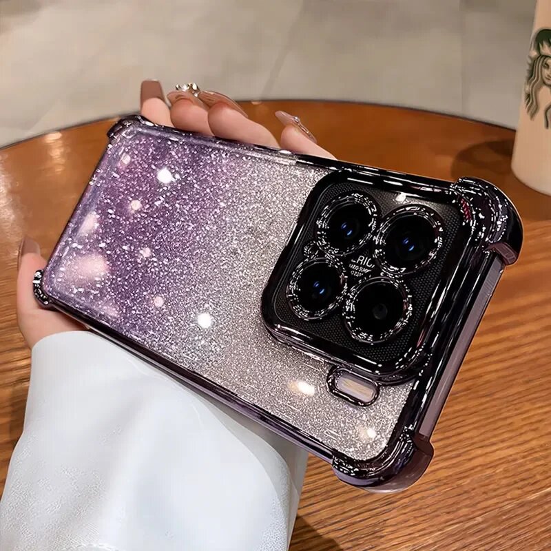 Чехол Для Телефона С Блестками PURPLE For Xiaomi 17T