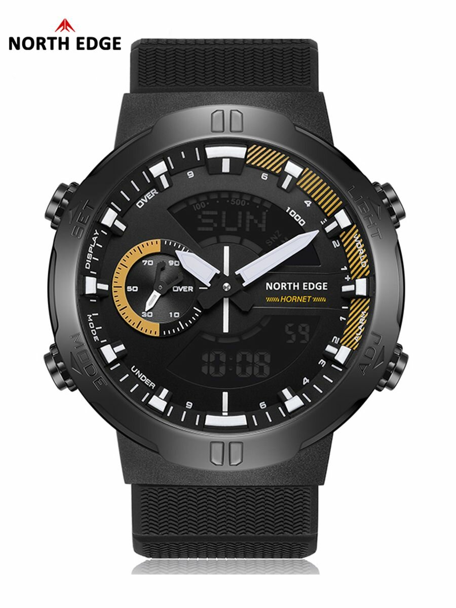 Спортивные часы NORTH EDGE HORNET, желтый
