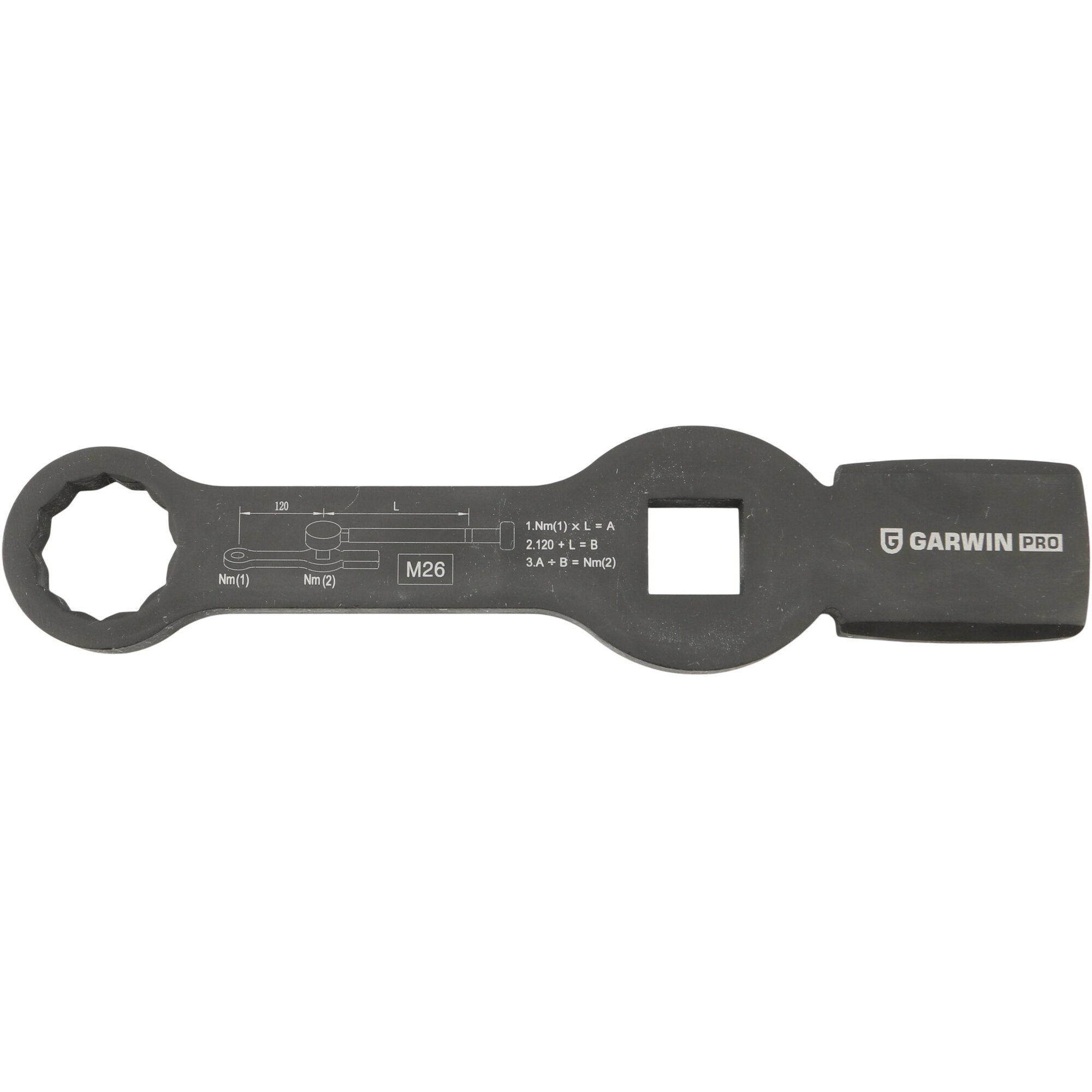 GARWIN PRO A80585-M26 Ключ для тормозных суппортов, односторонний, М26