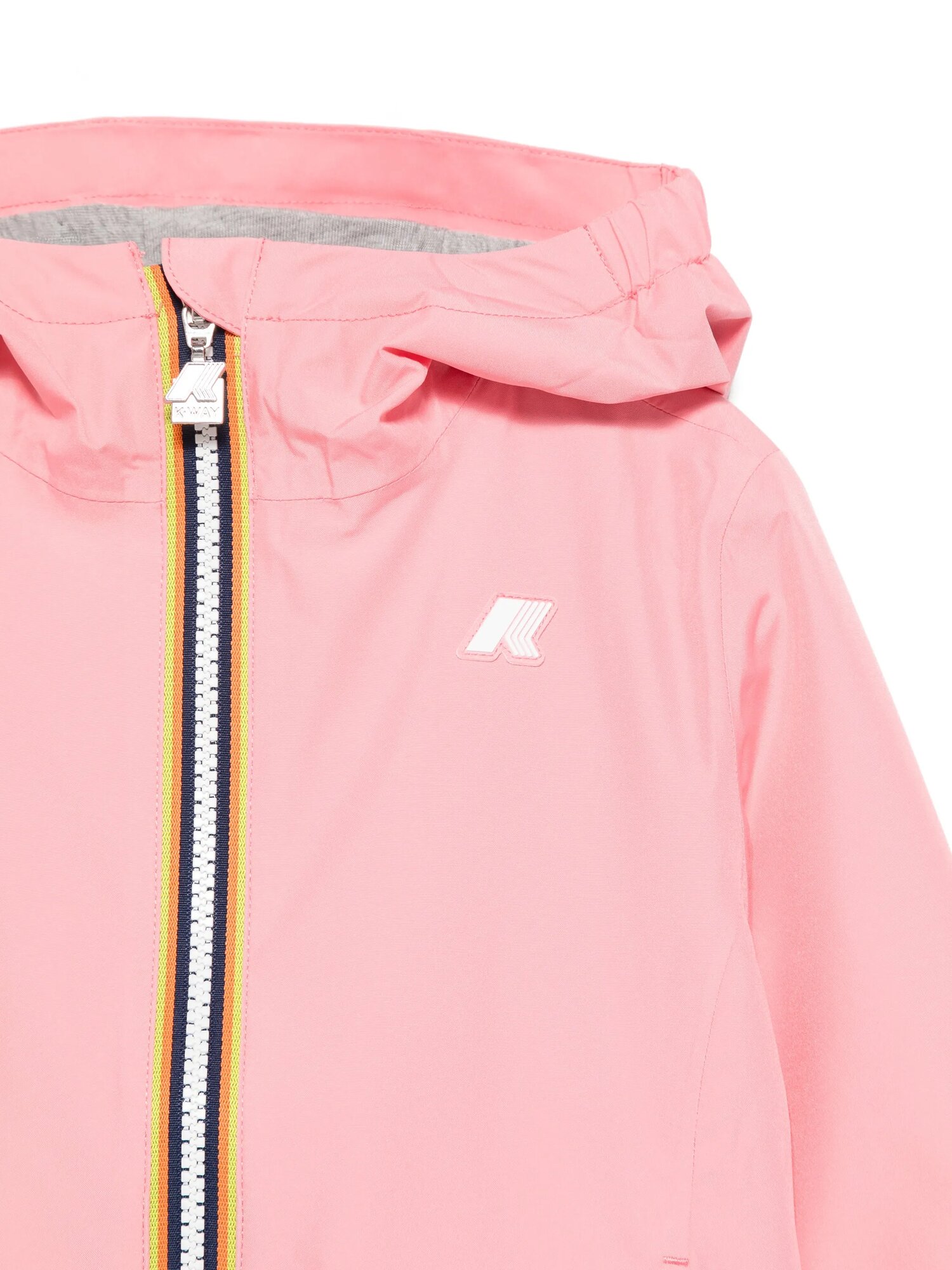 Куртка K-WAY Hooded zip-fastening jacket, размер 12 лет, coral pink — фото 1