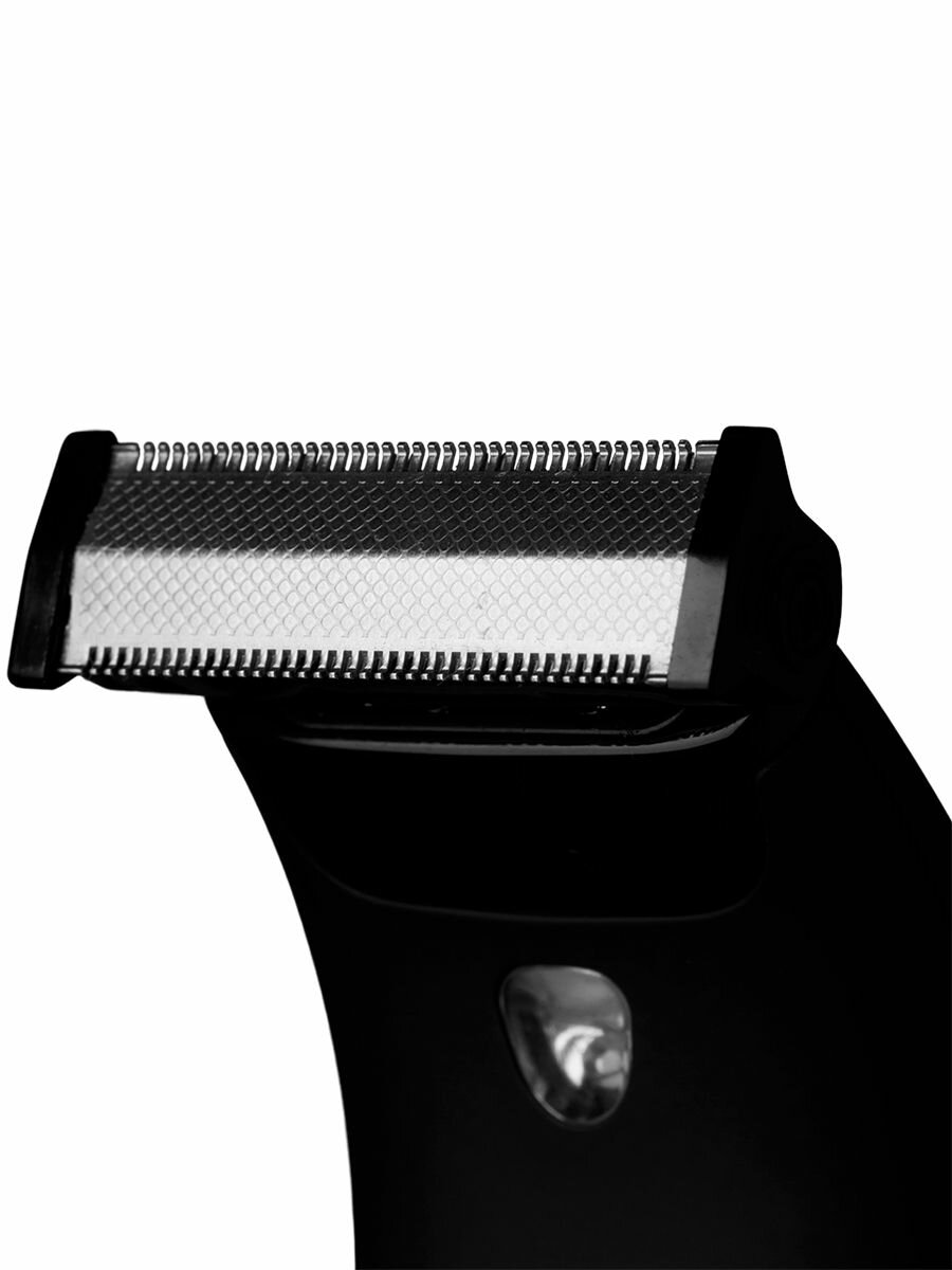 Триммер Zofft Trim Tech T200, для бороды, усов и волос, 4 насадки, защита от влаги, черный — фото 1