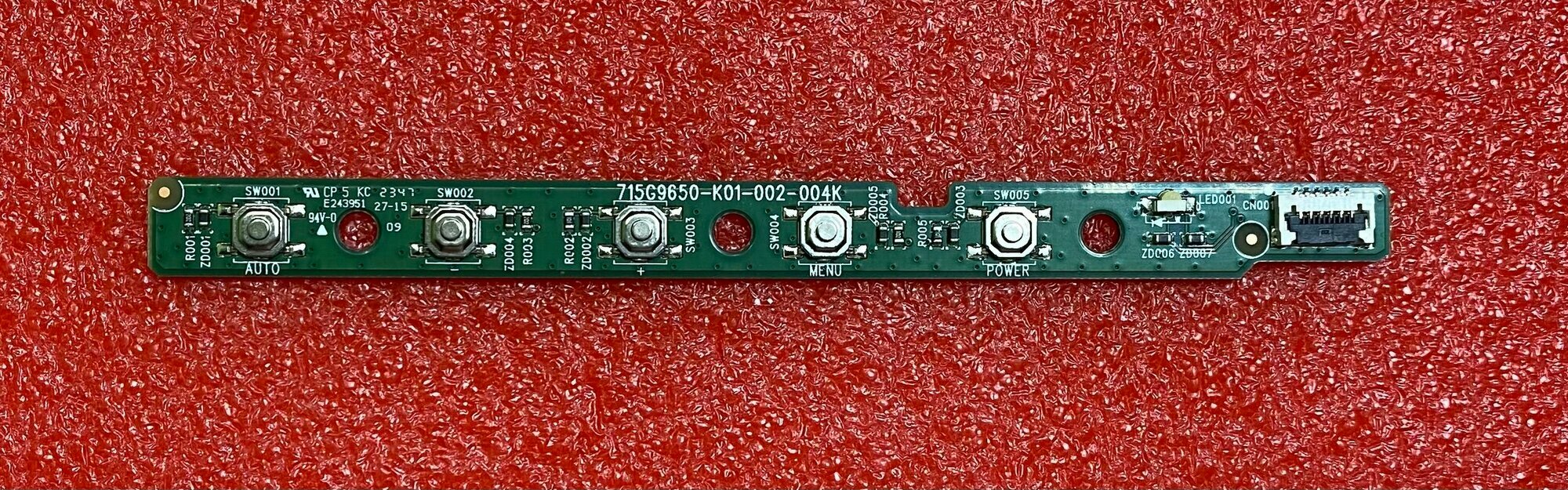Плата управления кнопка 715G9650-K01-002-004K