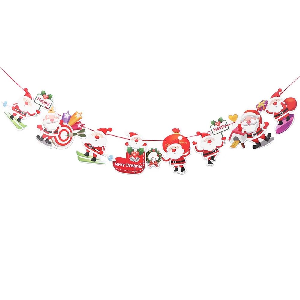 1 Комплект Флажков, Для Украшения Праздников, Из Бумаги