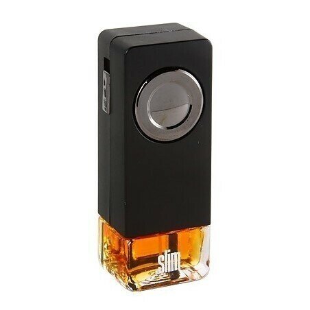 Ароматизатор автомобильный в дефлектор Slim - Кожа и дерево