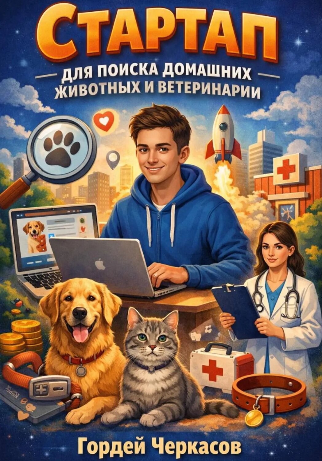 Стартап для поиска домашних животных и ветеринарии [Цифровая книга]