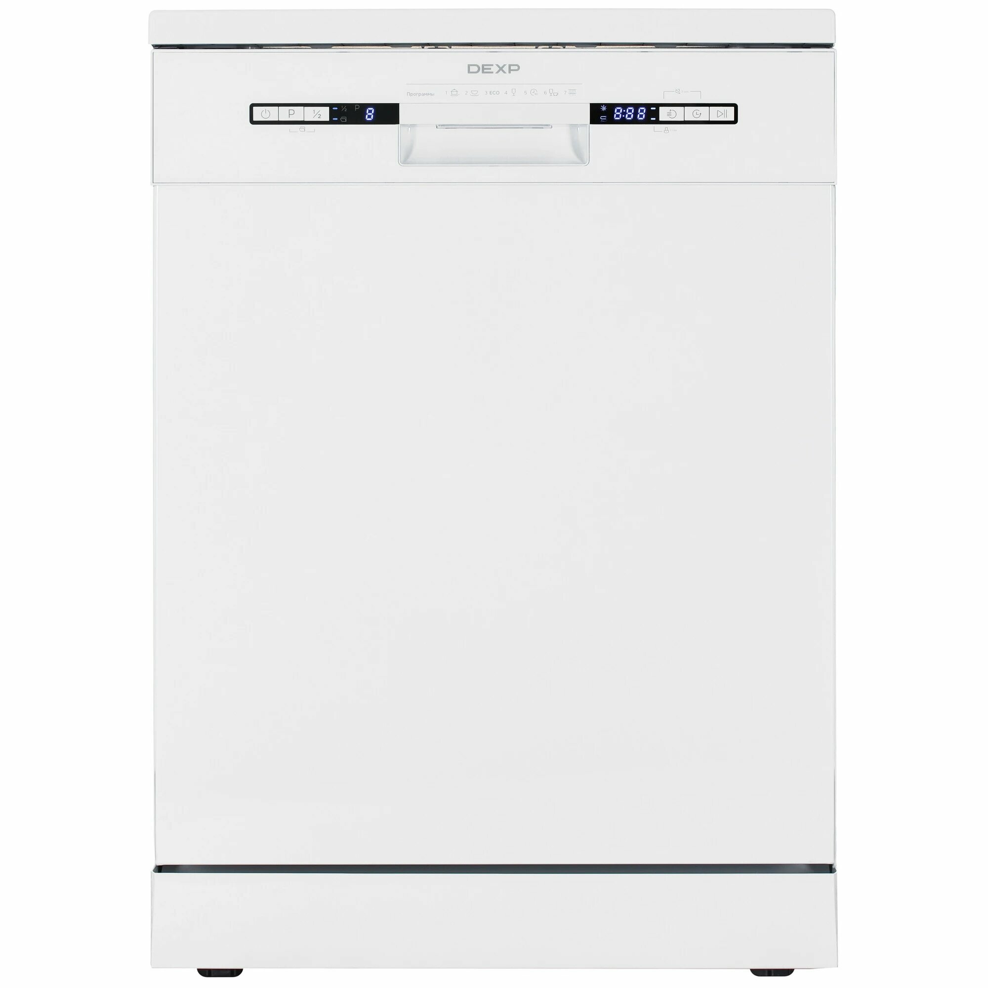 Посудомоечная машина DEXP FD60-M01, A+++, вместительность до 12 компл, белая