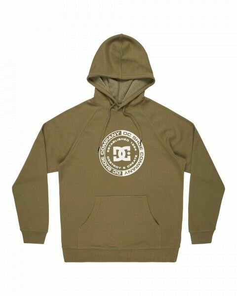 Толстовка DC Shoes, размер S, , зеленый — фото 1