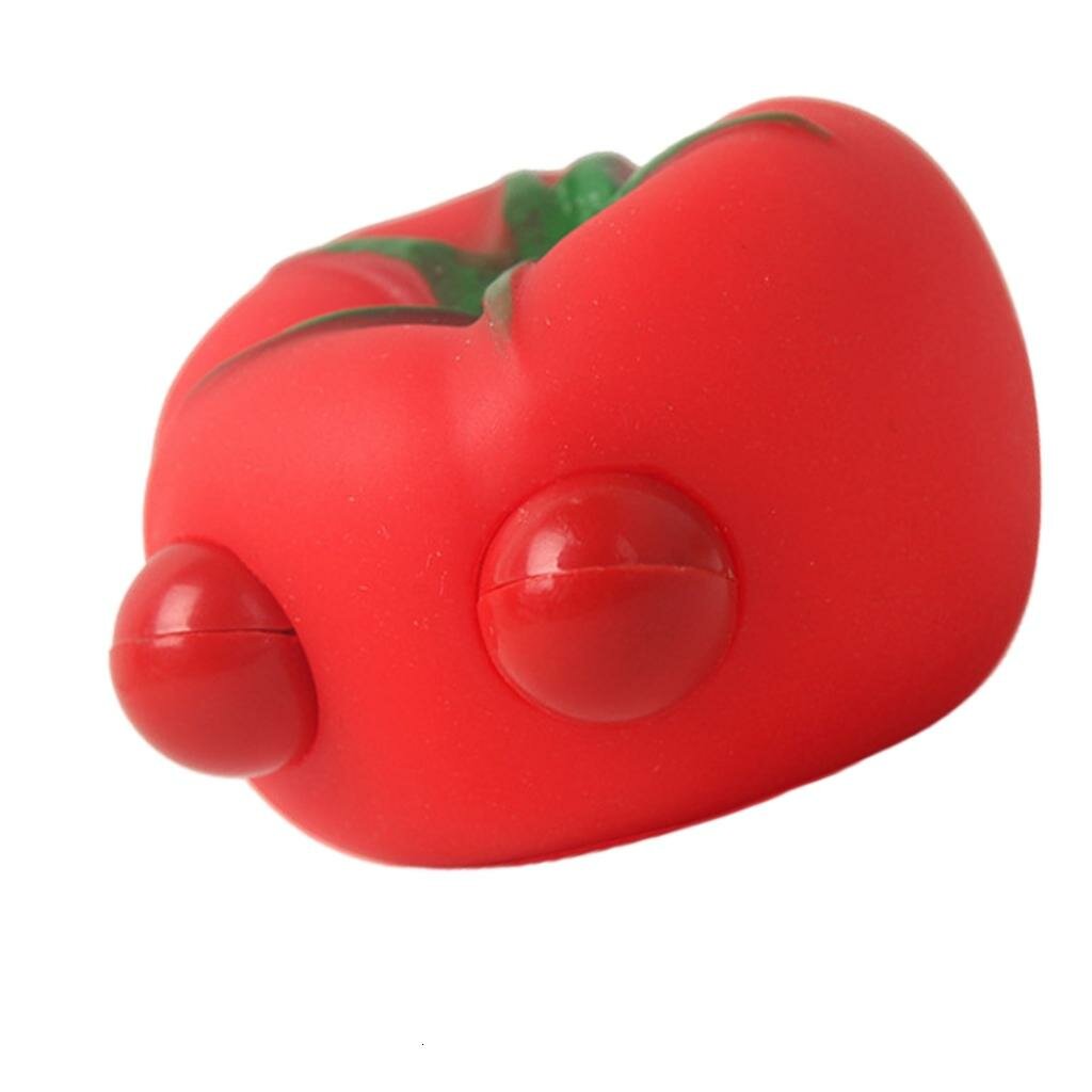 Сенсорная игрушка-выжималка в виде овоща, помидор